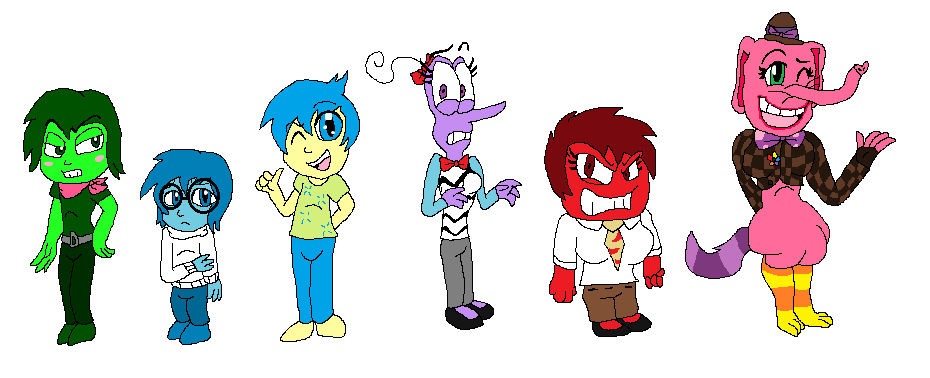 Inside Out Genderbent By Kirathememequeen On Deviantart