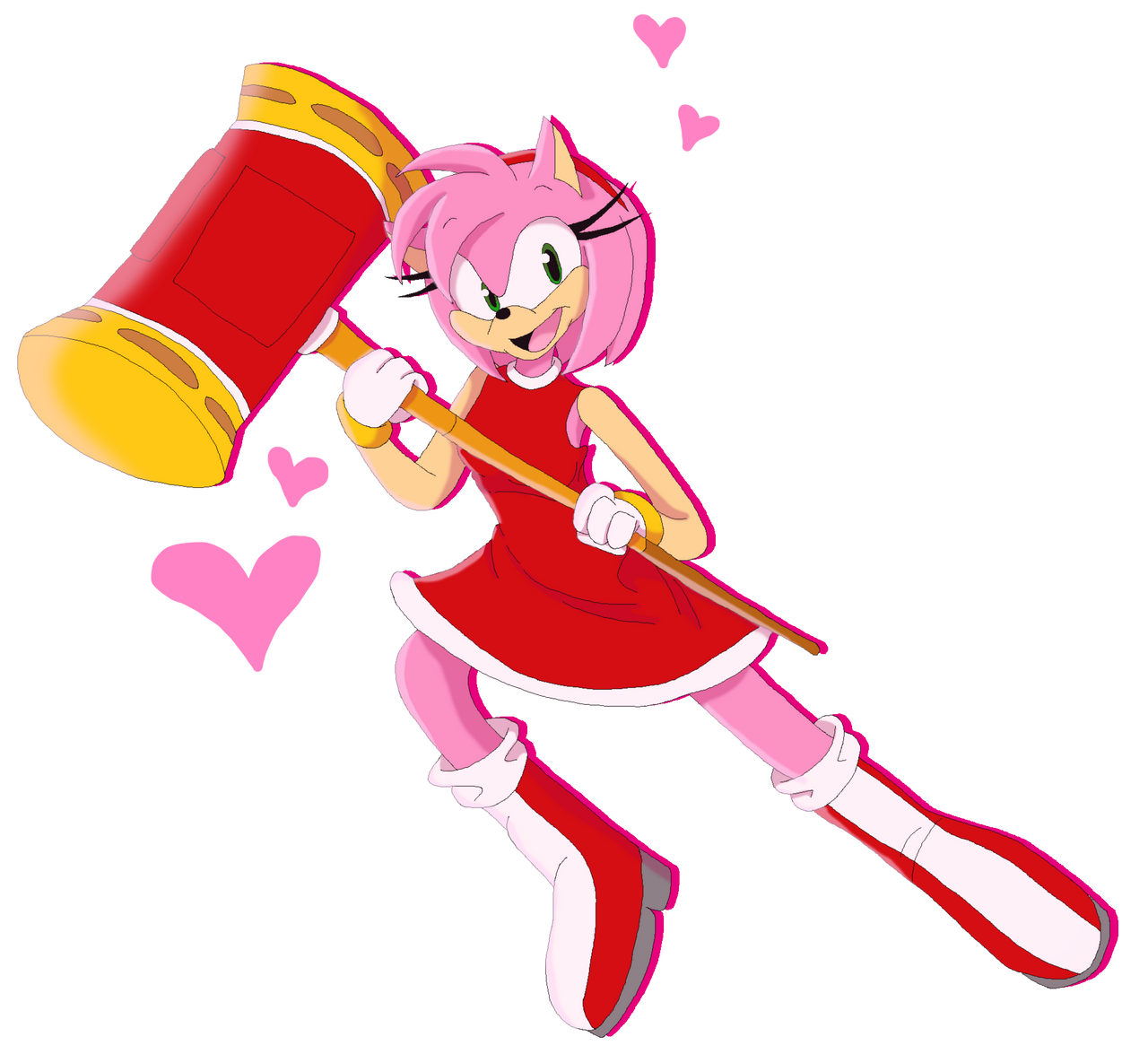 ~amy Rose~ By Sonicfazbear15 On Deviantart