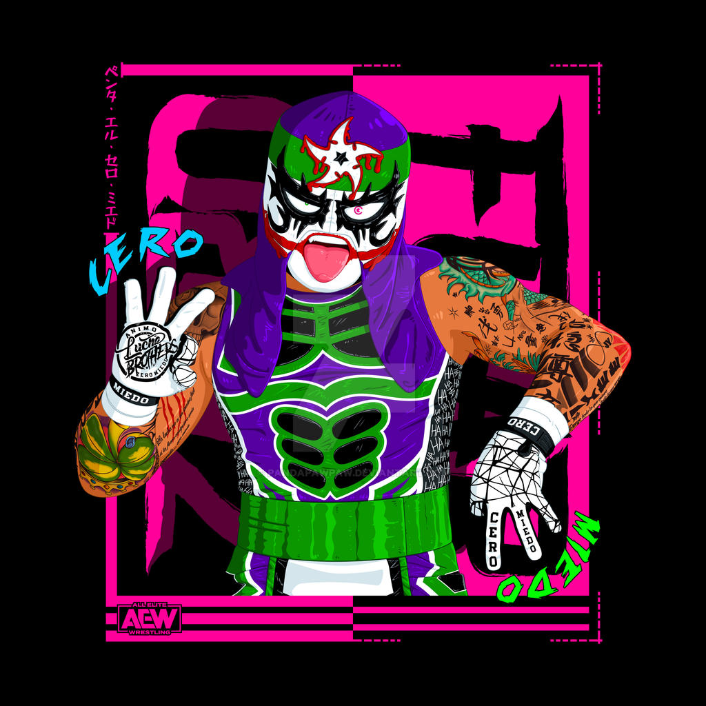 Penta El Zero Miedo (AEW) by PandaPawPaw on DeviantArt Penta El Zero Miedo (AEW) by PandaPawPaw on DeviantArt