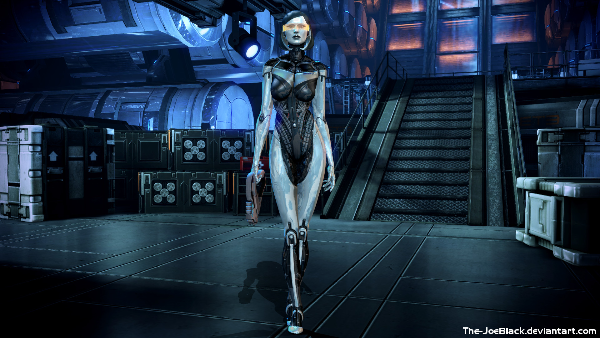 Mass Effect Edi Wallpaper By Shaunsarthouse On Deviantart