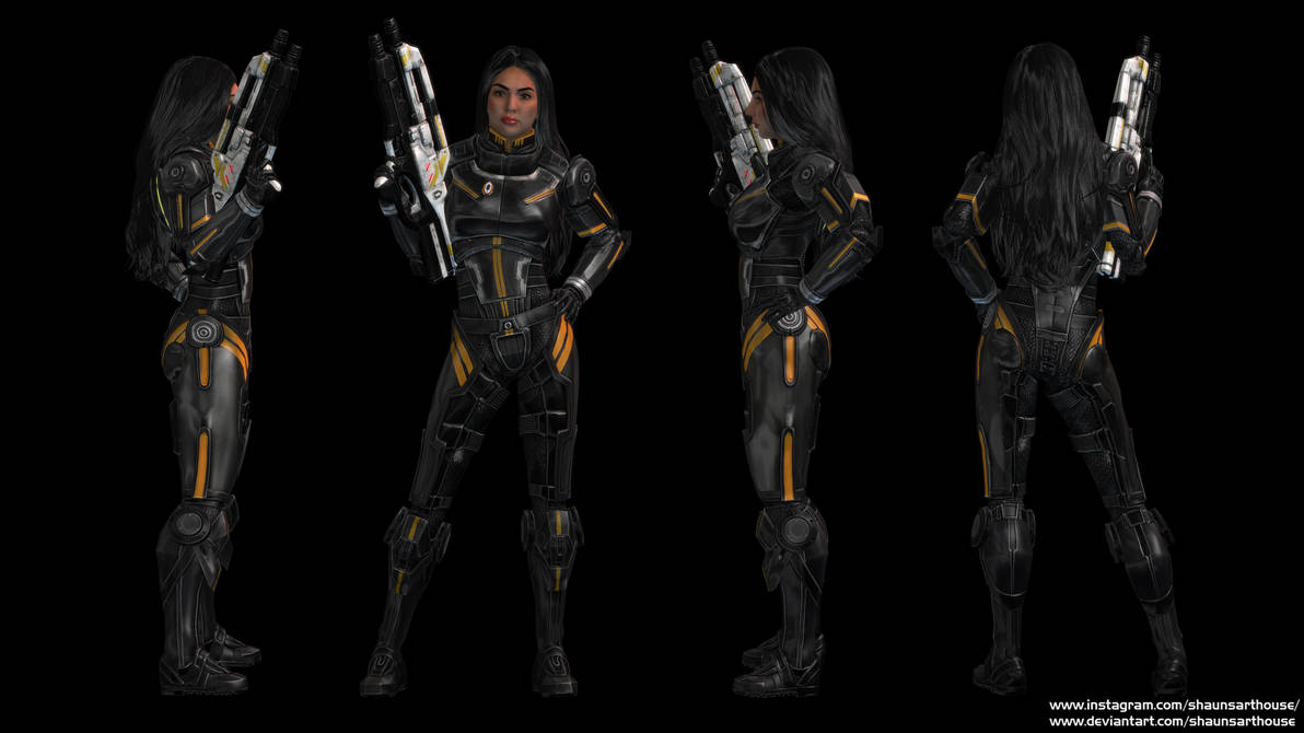 Mass Effect Occitania Charli Cerberus Soldier By Shaunsarthouse On Deviantart