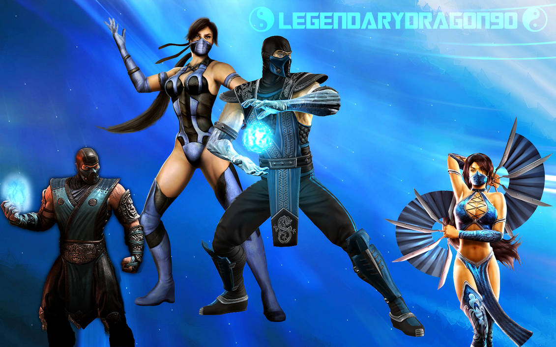 Sub Zero X Kitana By Legendarydragon90 On Deviantart
