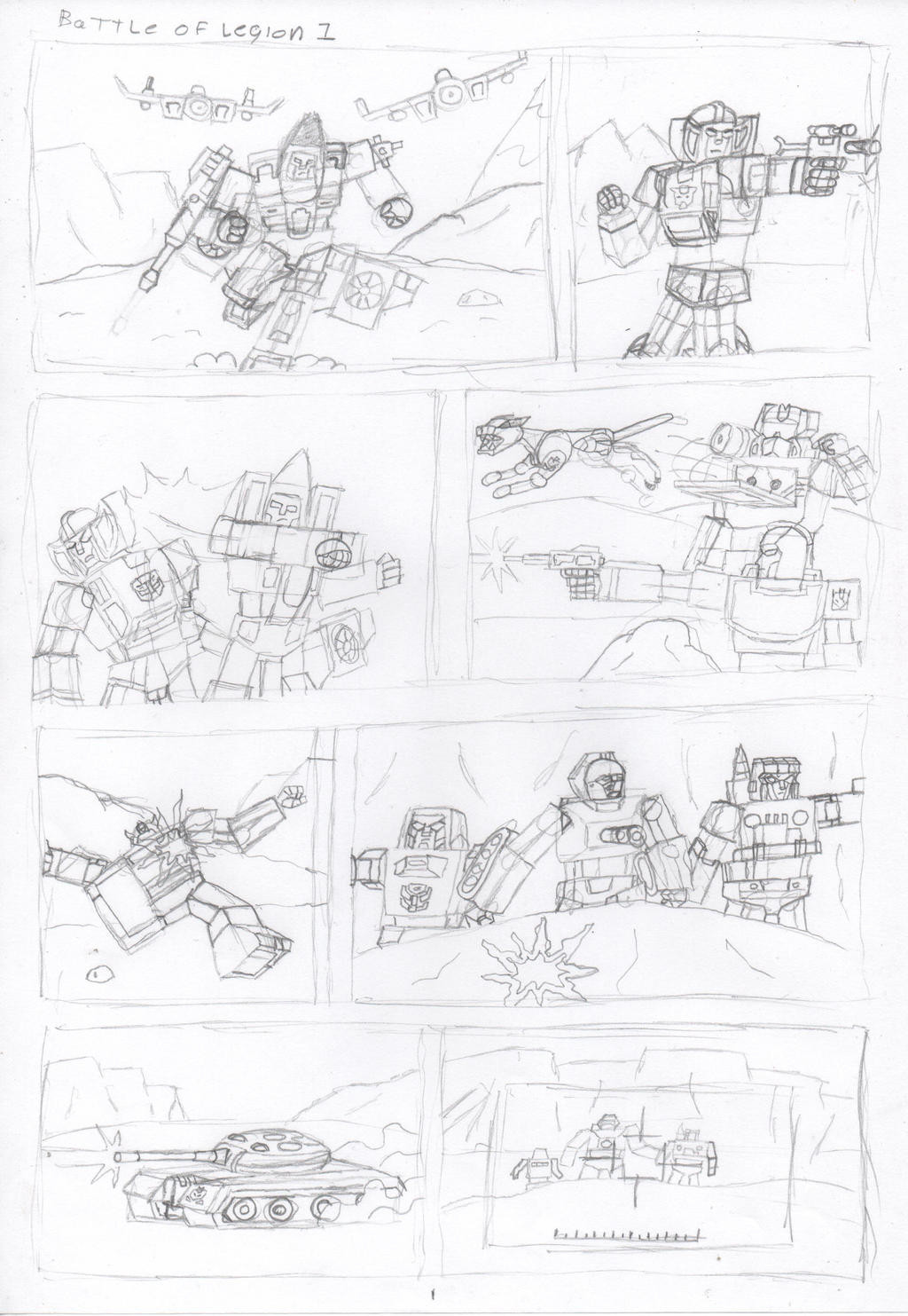 Tf Comic Part 1 Wip By Captain Forsyth On Deviantart