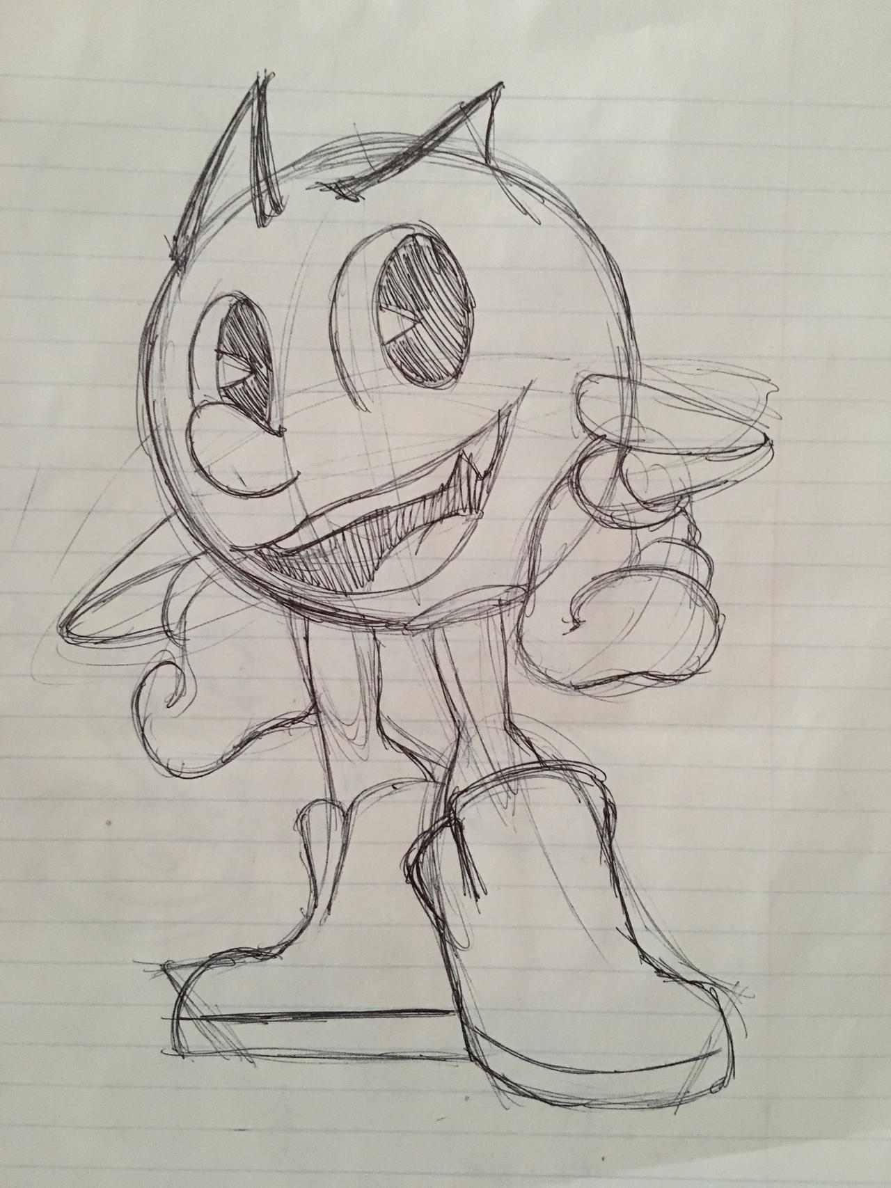 Pac man sketch by ShyModd on DeviantArt Pac man sketch by ShyModd on DeviantArt