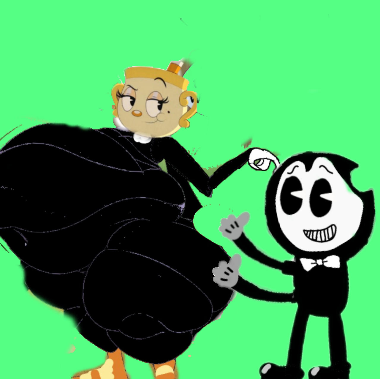 Ms Chalice Vore With Bendy By Christian227 On Deviantart