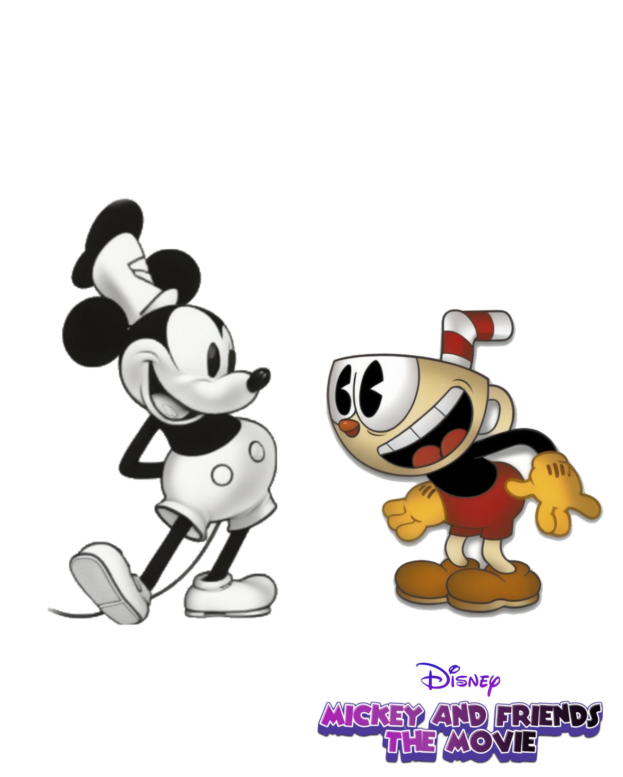 Cuphead Meets Mickey mouse by Christian227 on DeviantArt Cuphead Meets Mickey mouse by Christian227 on DeviantArt