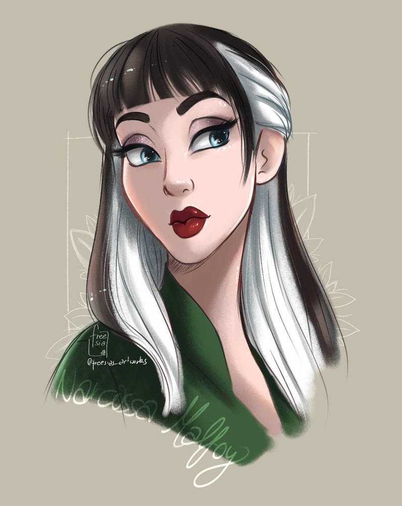 Narcissa Malfoy By Freesiasart On Deviantart