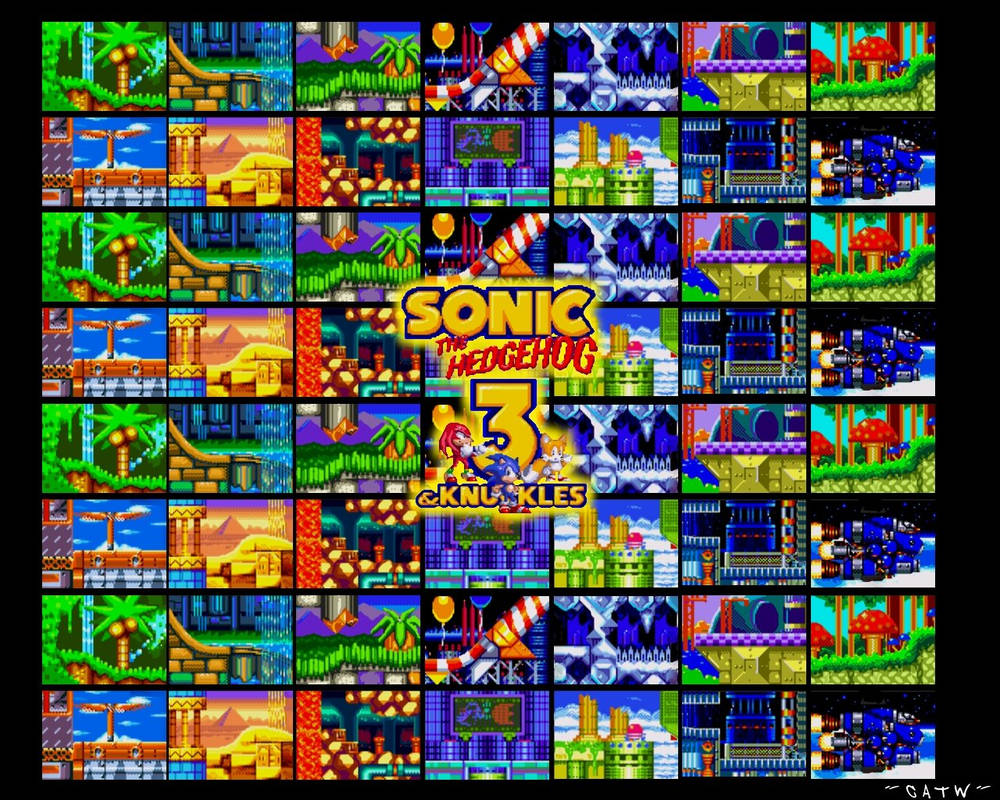 Sonic 3 And Knuckles Levels By Catw On DeviantArt sonic-3-and-knuckles-levels-by-catw-on-deviantart