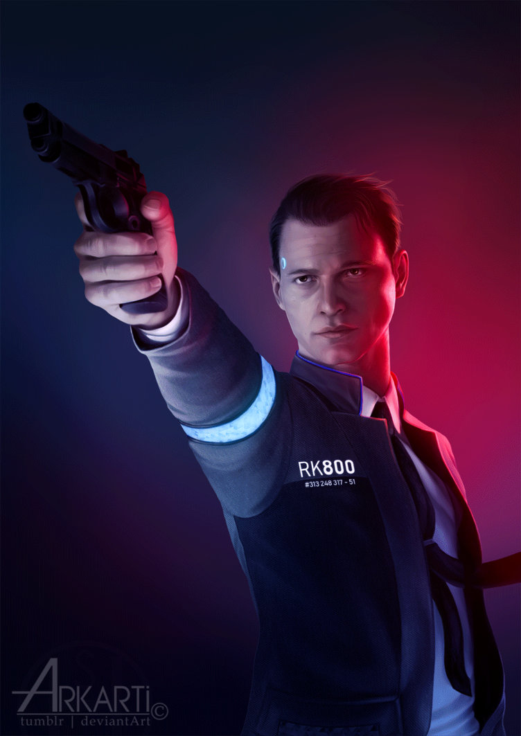 Dbh Connor Animated By Arkarti On Deviantart