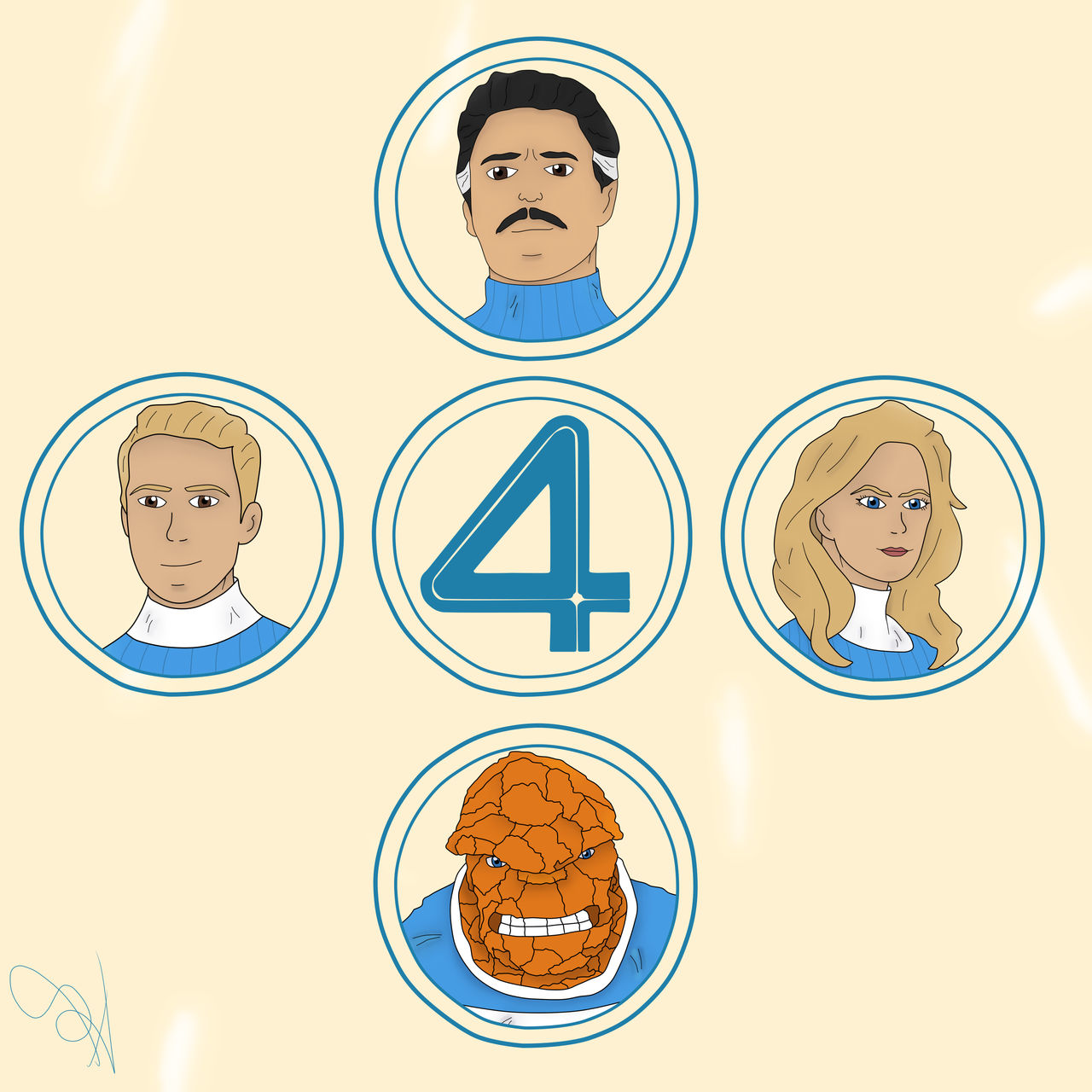 Fantastic Four Fan Art By Rafaelndlartes On Deviantart