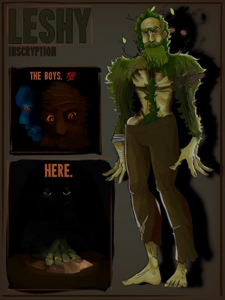 Leshy Inscryption By 23staria On Deviantart