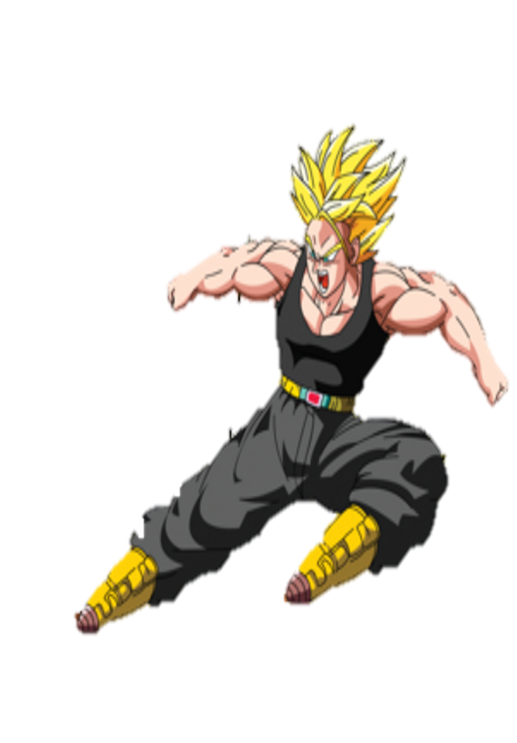 Super Saiyan Future Trunks Render By Princeofdbzgames On Deviantart