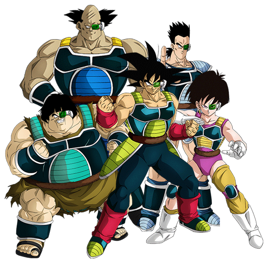 Bardocks Squad Dokkan Battle Render By Princeofdbzgames On Deviantart