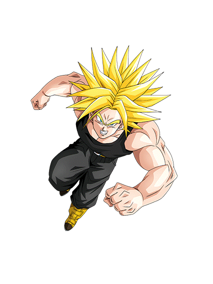 Super Saiyan Grade 2 Future Trunks Dokkan Render 3 By Princeofdbzgames
