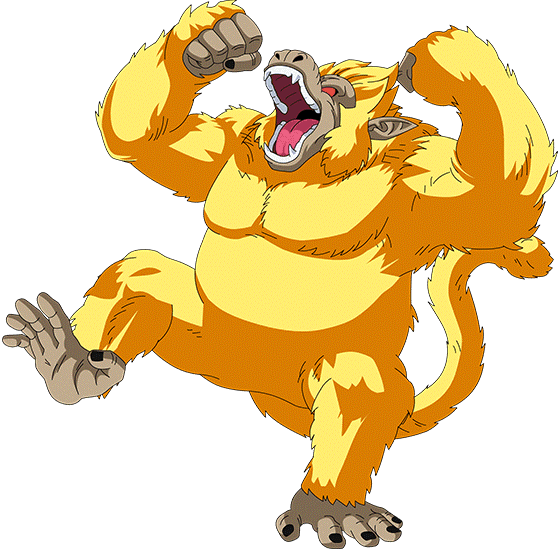 Golden Great Ape Dokkan Battle Render 2 By Princeofdbzgames On Deviantart