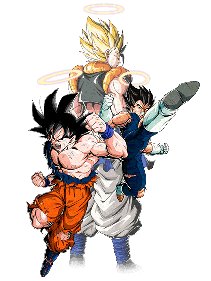 Goku And Vegeta Fusion Reborn Dokkan Render 4 By Princeofdbzgames On