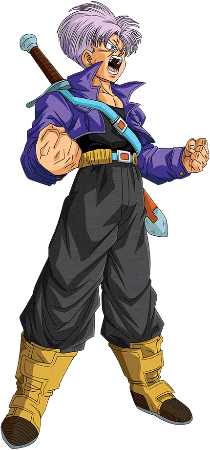 Future Teen Trunks Dokkan Battle Render 5 By Princeofdbzgames On Deviantart