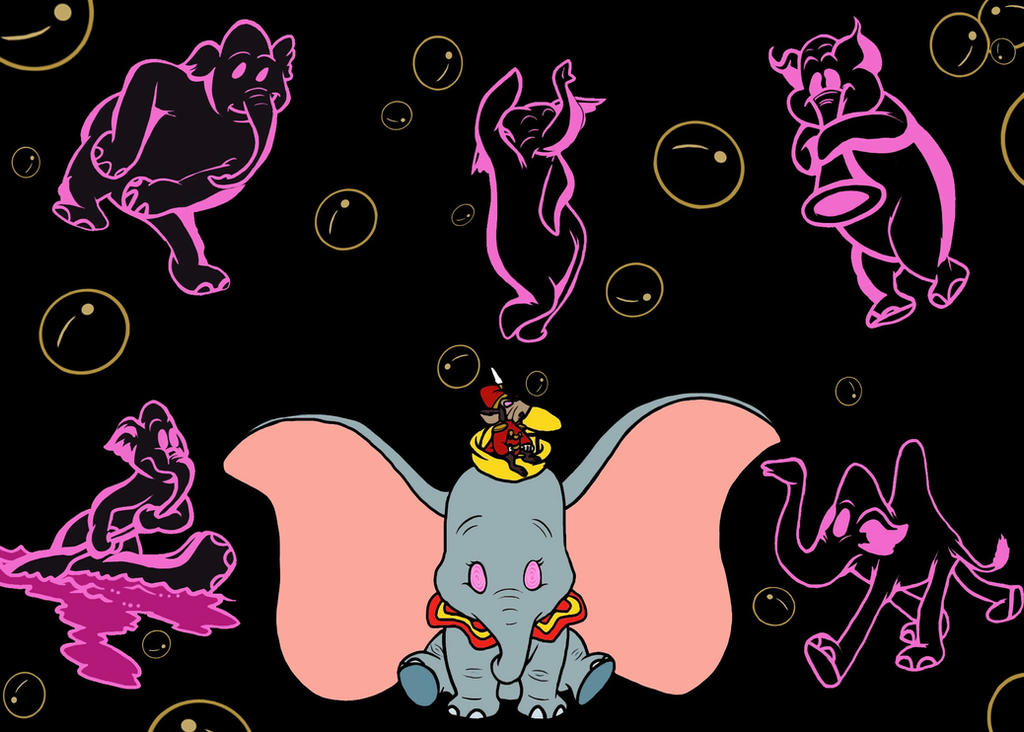 Pink Elephants On Parade By Thesonicfan12345 On Deviantart
