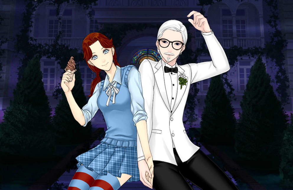 Wendy And Colonel Sanders By Princesumayig On Deviantart
