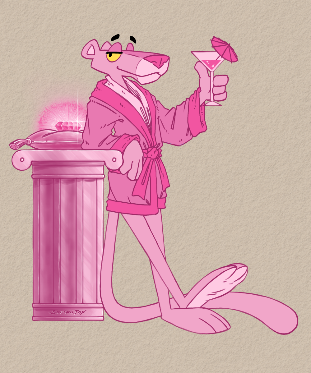 The Pink Panther By Softailfox On Deviantart