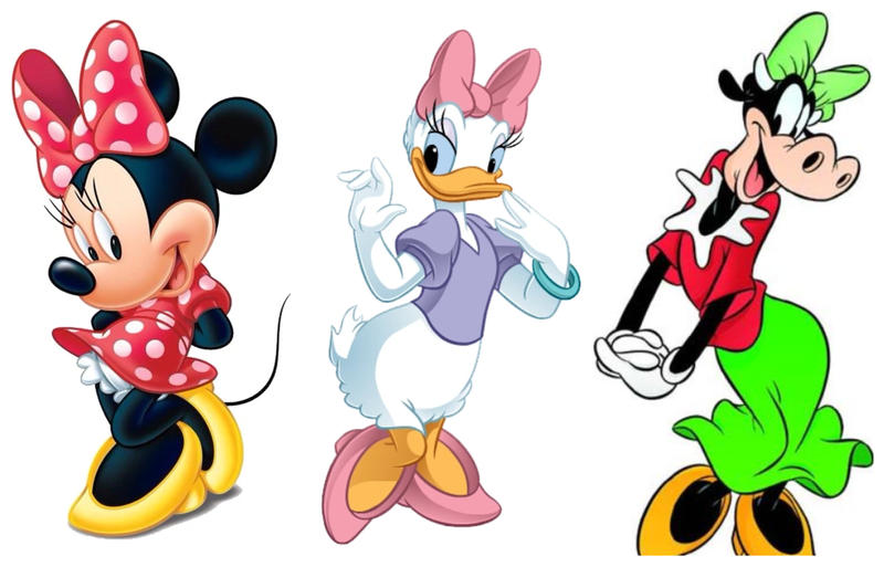 Minnie, Daisy and Clarabelle by Ronsonic on DeviantArt Minnie, Daisy and Clarabelle by Ronsonic on DeviantArt