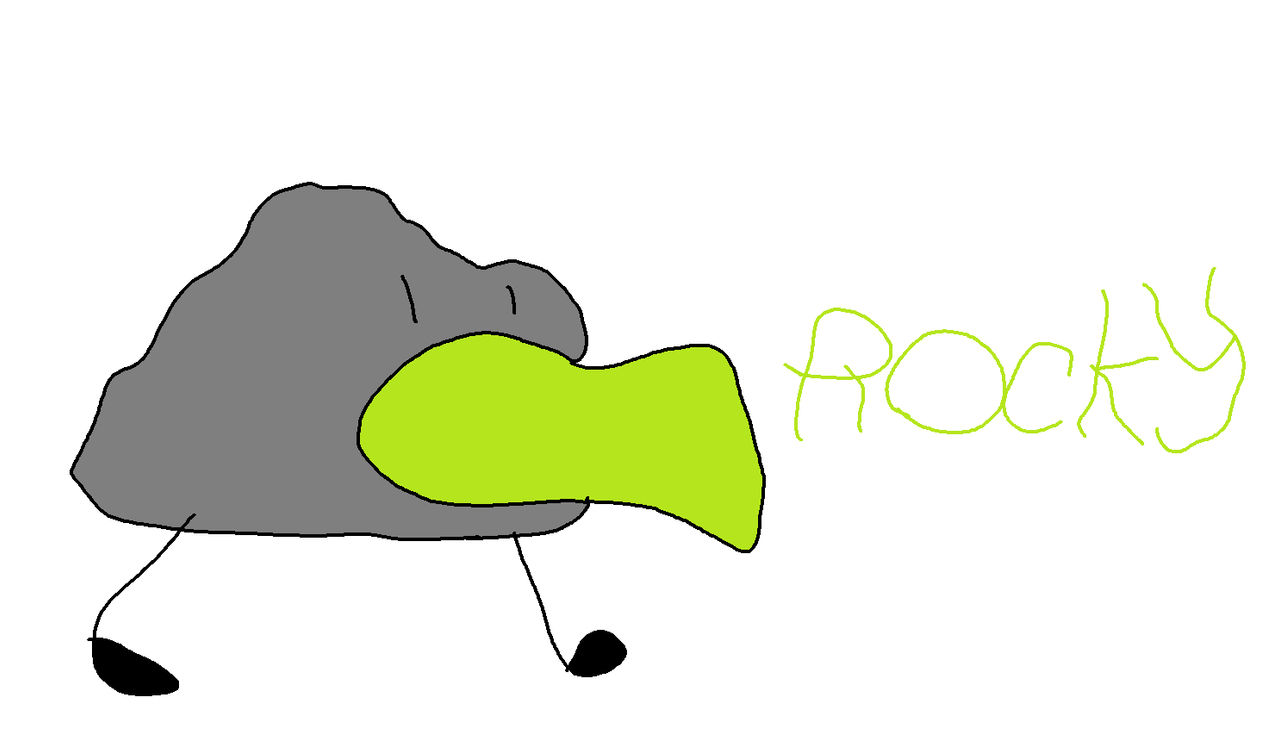 Bfdi Rocky By Zac0ch On Deviantart