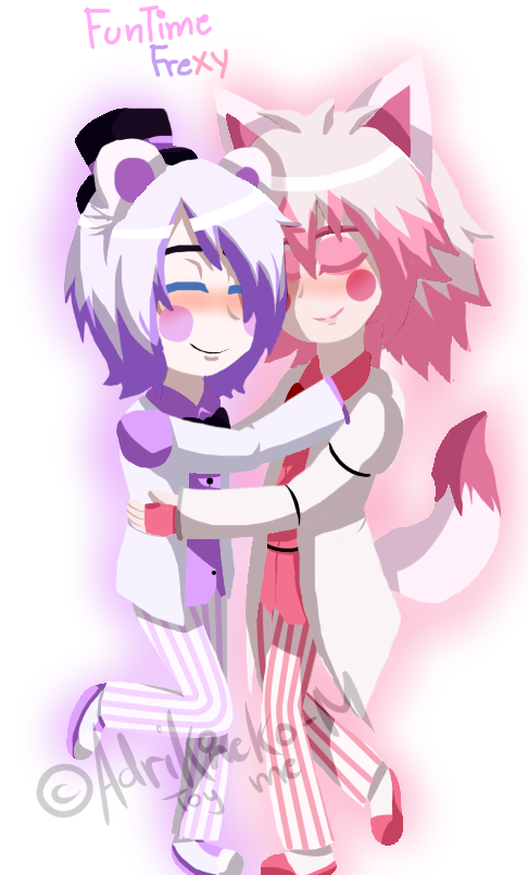 Funtime Frexy Valentines Day By Adrikoneko Mizuiro On Deviantart
