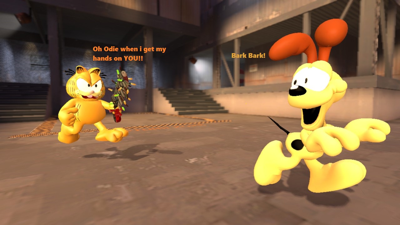 Garfield Kills Odie By Superluigi1125 On Deviantart