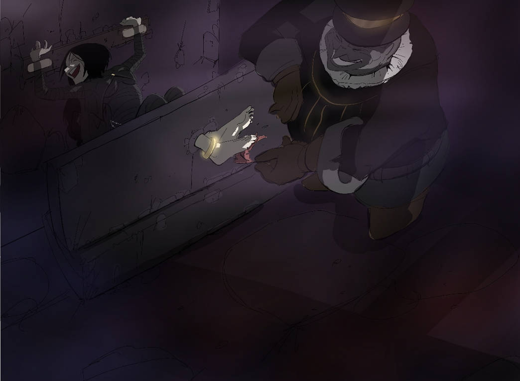 Maiden In Black Tickle Tortured By Pawfeather On Deviantart