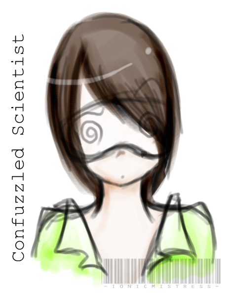 Confuzzled Scientist by ionicmistress on DeviantArt