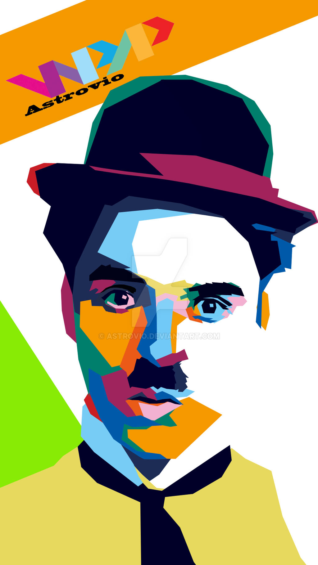 WPAP : Charlie Chaplin by astrovio on DeviantArt WPAP : Charlie Chaplin by astrovio on DeviantArt