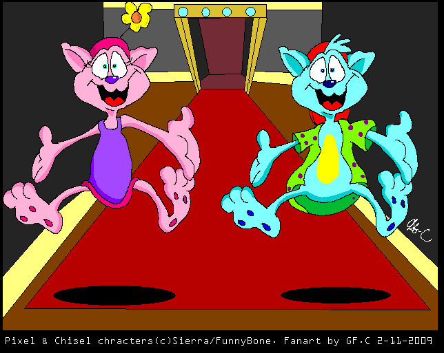 Stay Tooned Pixel And Chisel By Spongefox On Deviantart