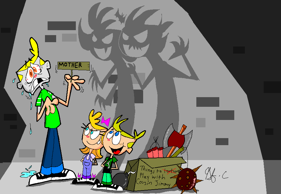 Jimmy Two Shoes Cousin Crisis By Spongefox On Deviantart