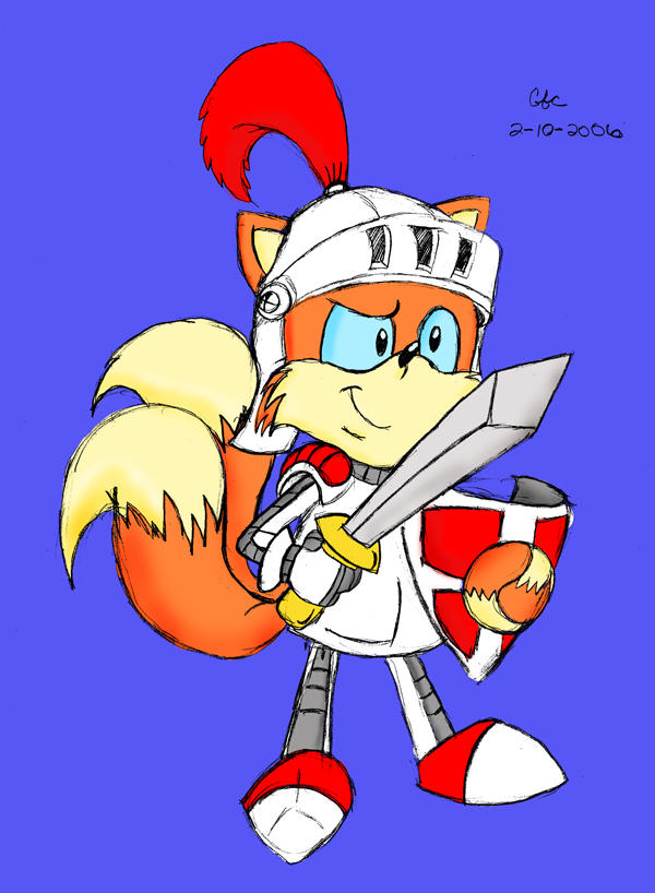 A Tails in Shining Armor by spongefox on DeviantArt