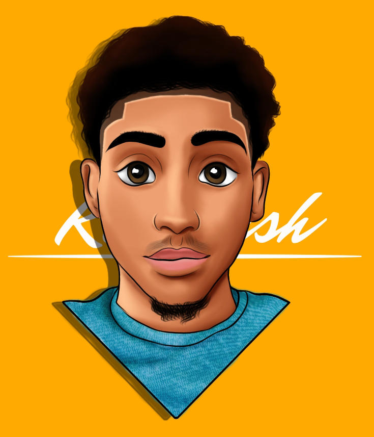 Cartoon Portrait Lightskin By Kingfash On Deviantart