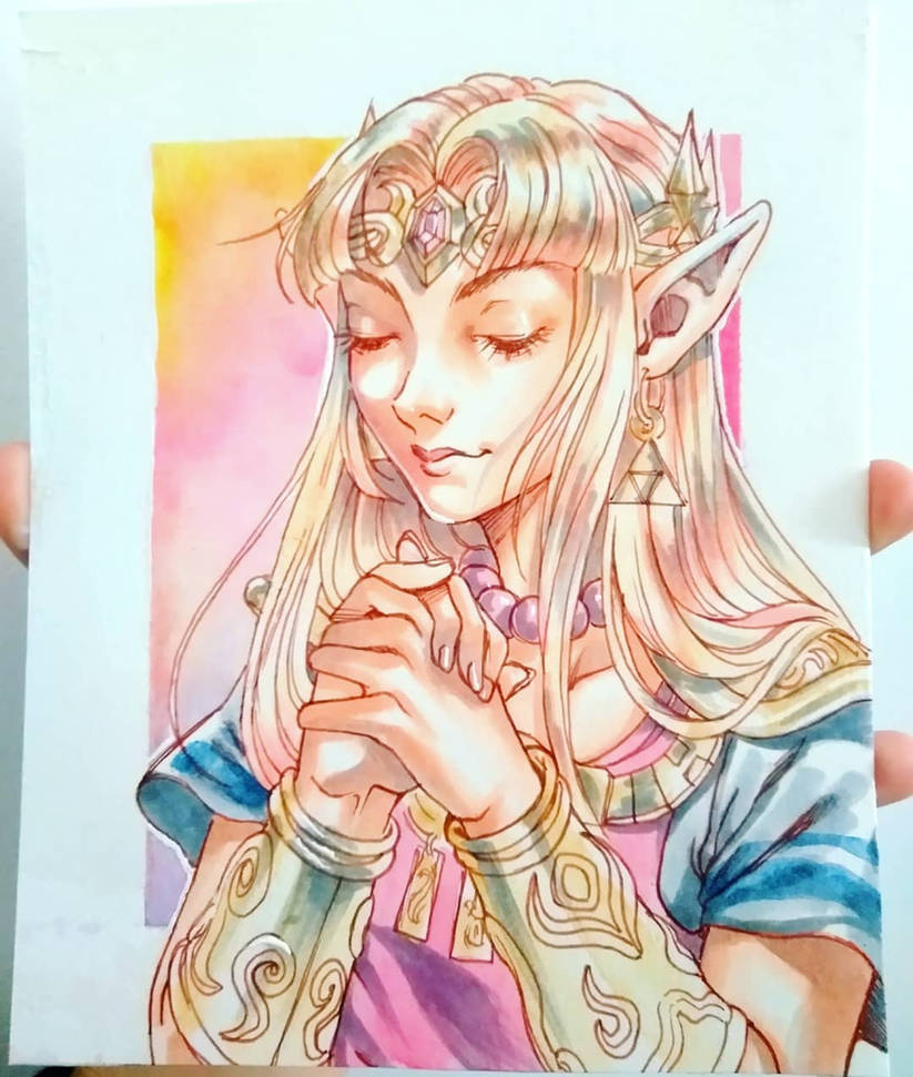 Princess Zelda Albw By Will Lima On Deviantart