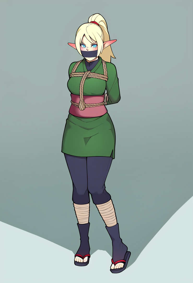 Elf Woman Bound And Gagged 29 By Estebancriserz On Deviantart