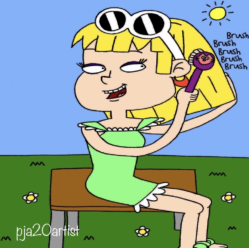 Angelica Pickles As Leni Loud By Pja Productions On Deviantart