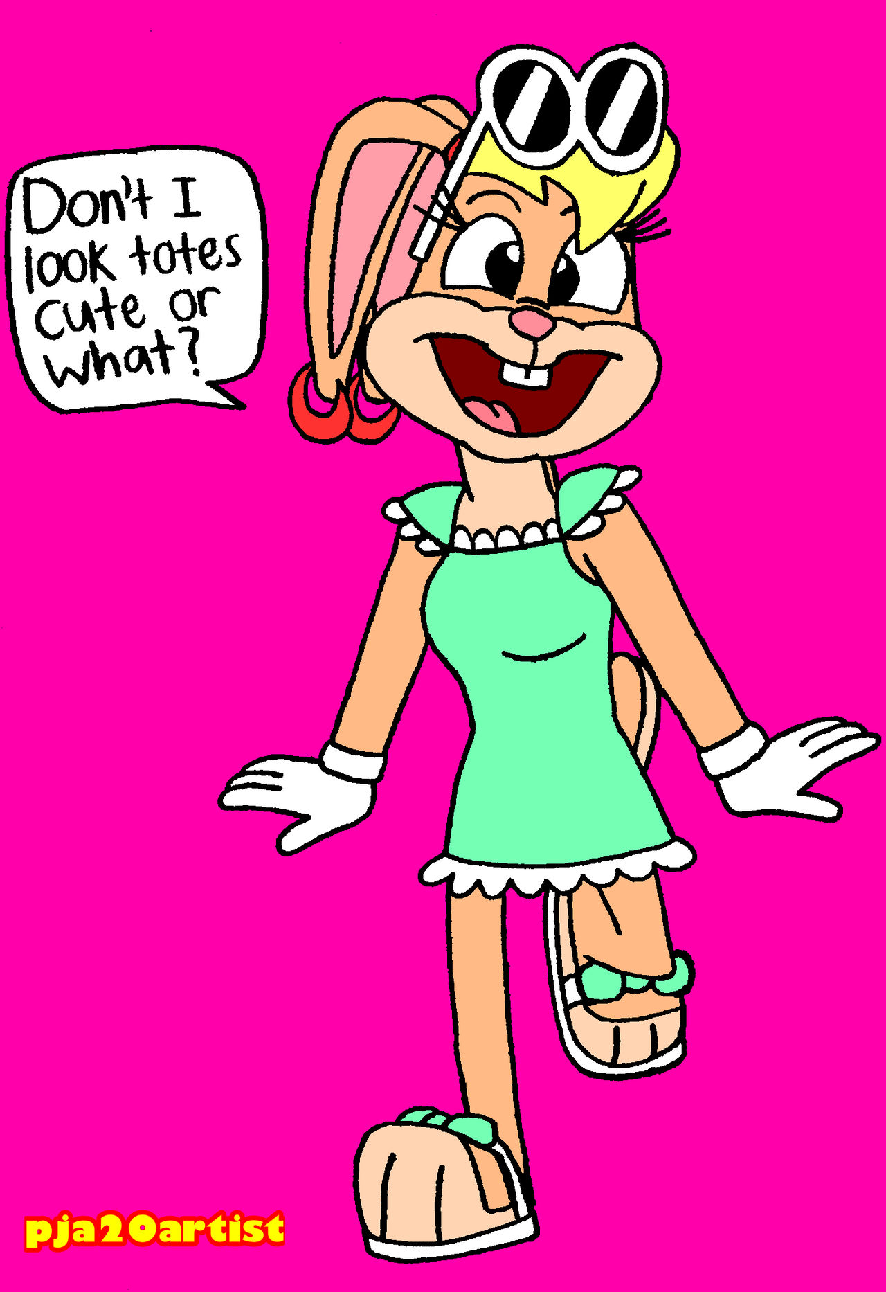 Lola Bunny As Leni Loud 2 By Pja Productions On Deviantart