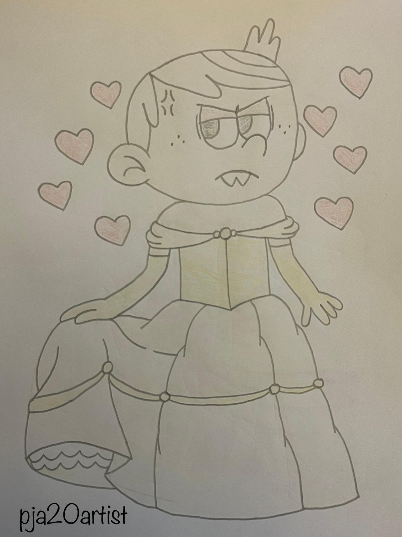 Lincoln Loud As Princess Belle By Pja Productions On Deviantart