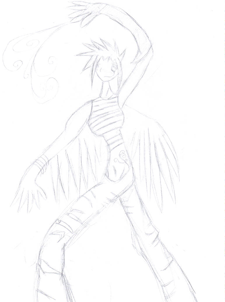 Magic girl Sketch by EternalElegance on DeviantArt