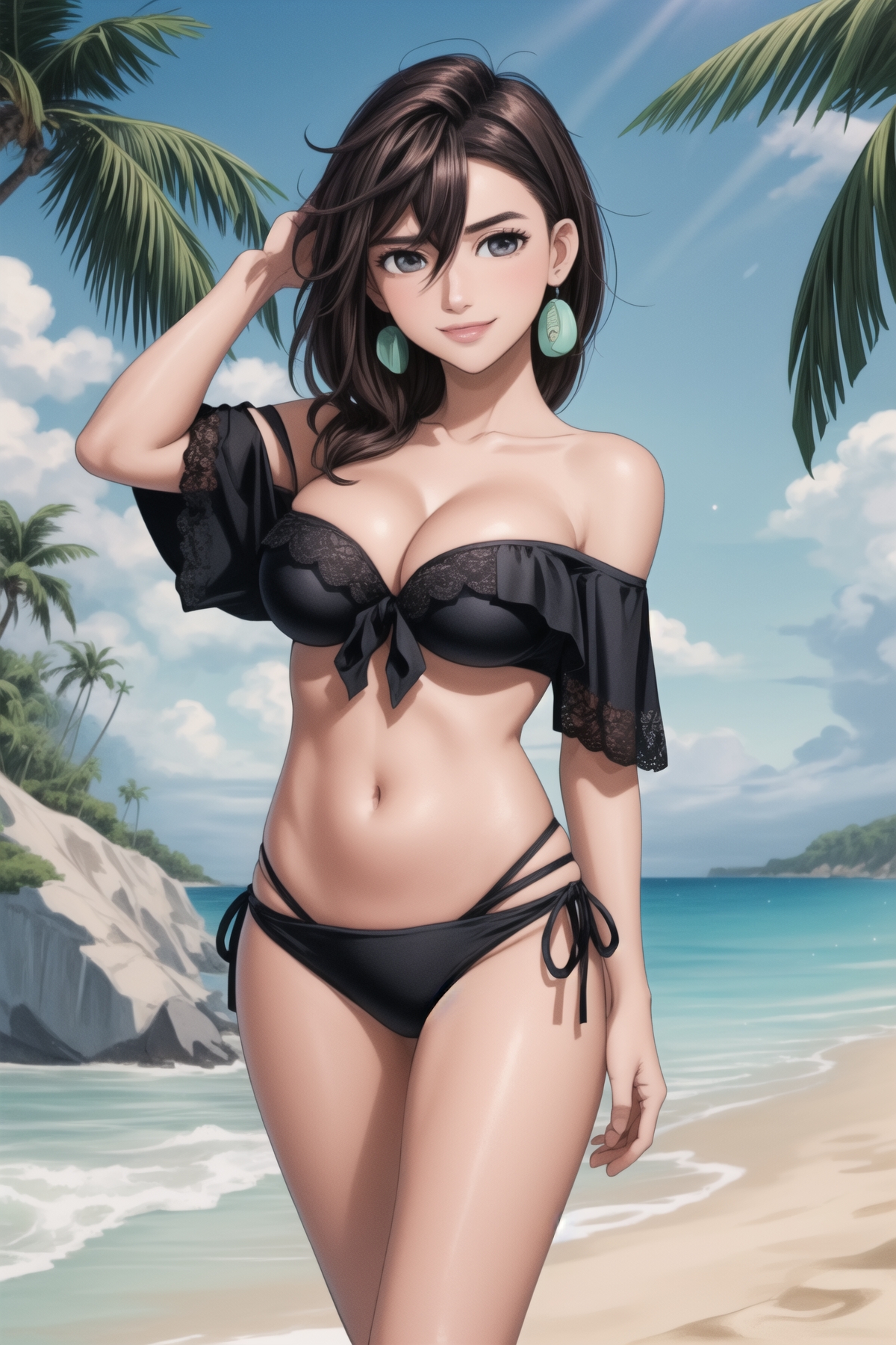 Momo Ayase - Dandadan Bikini by xalphafox on DeviantArt Momo Ayase - Dandadan Bikini by xalphafox on DeviantArt