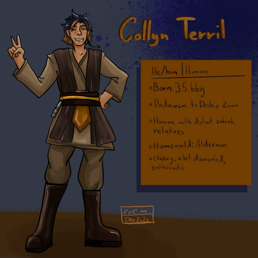Star Wars Jedi Padawan Oc By Zoelikesfrogs On Deviantart