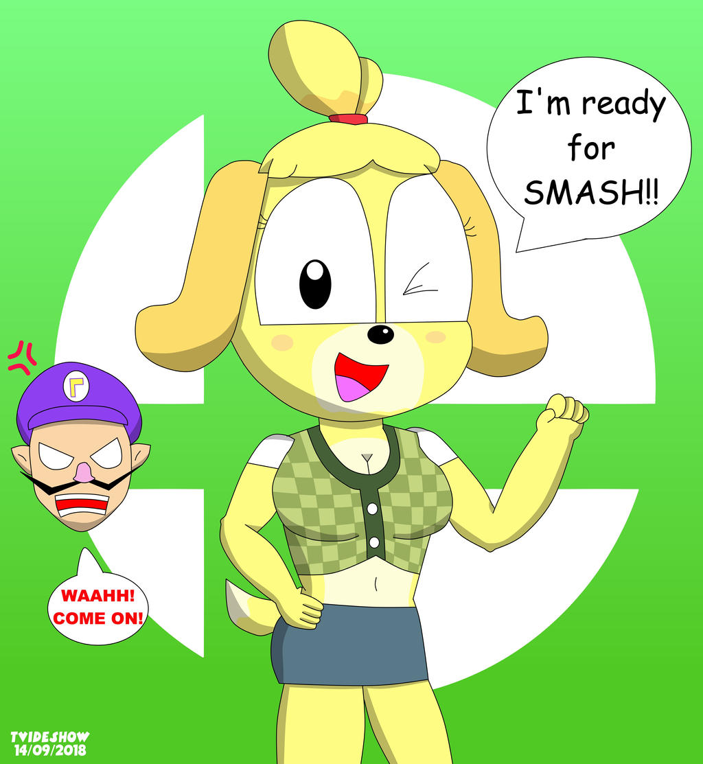 Super Smash Isabelle By Tvideshow On Deviantart