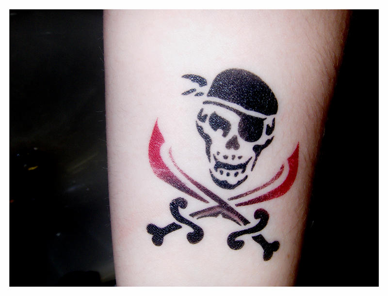 Jolly Roger Tattoo by ApocalypticReignbow on DeviantArt