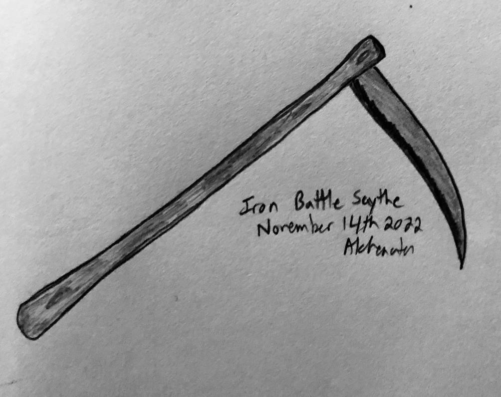 Iron Battlescythe By Akhenaten23 On Deviantart