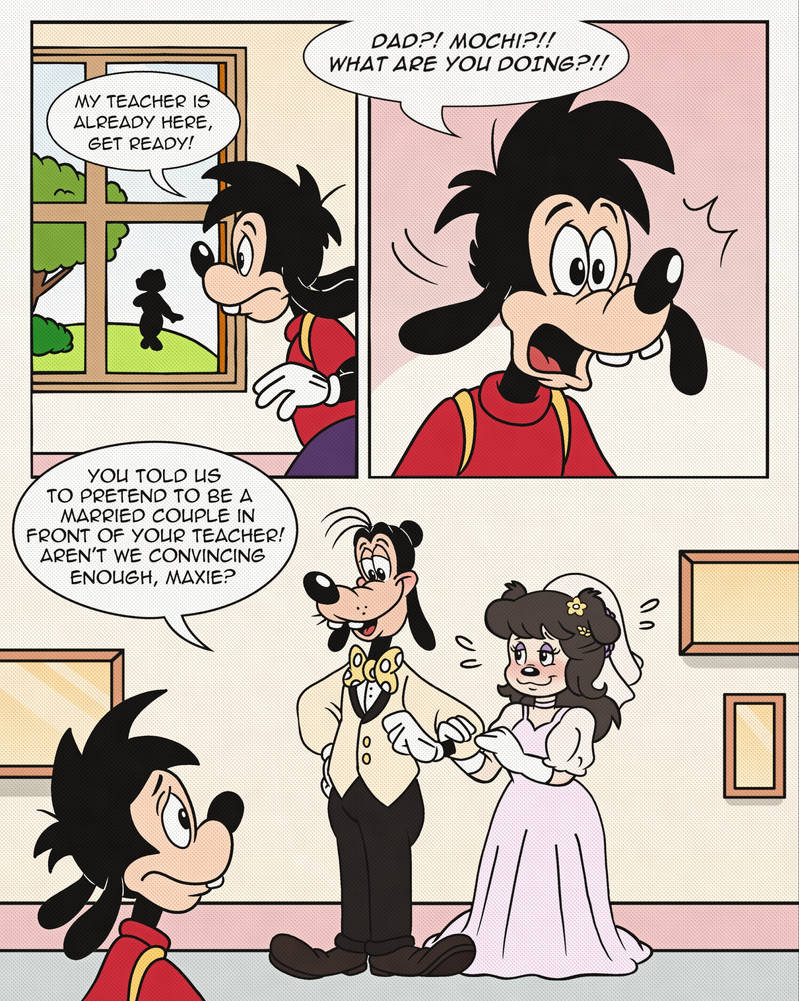 Goof Troop Comic The Married Couple By Pikanessy On Deviantart
