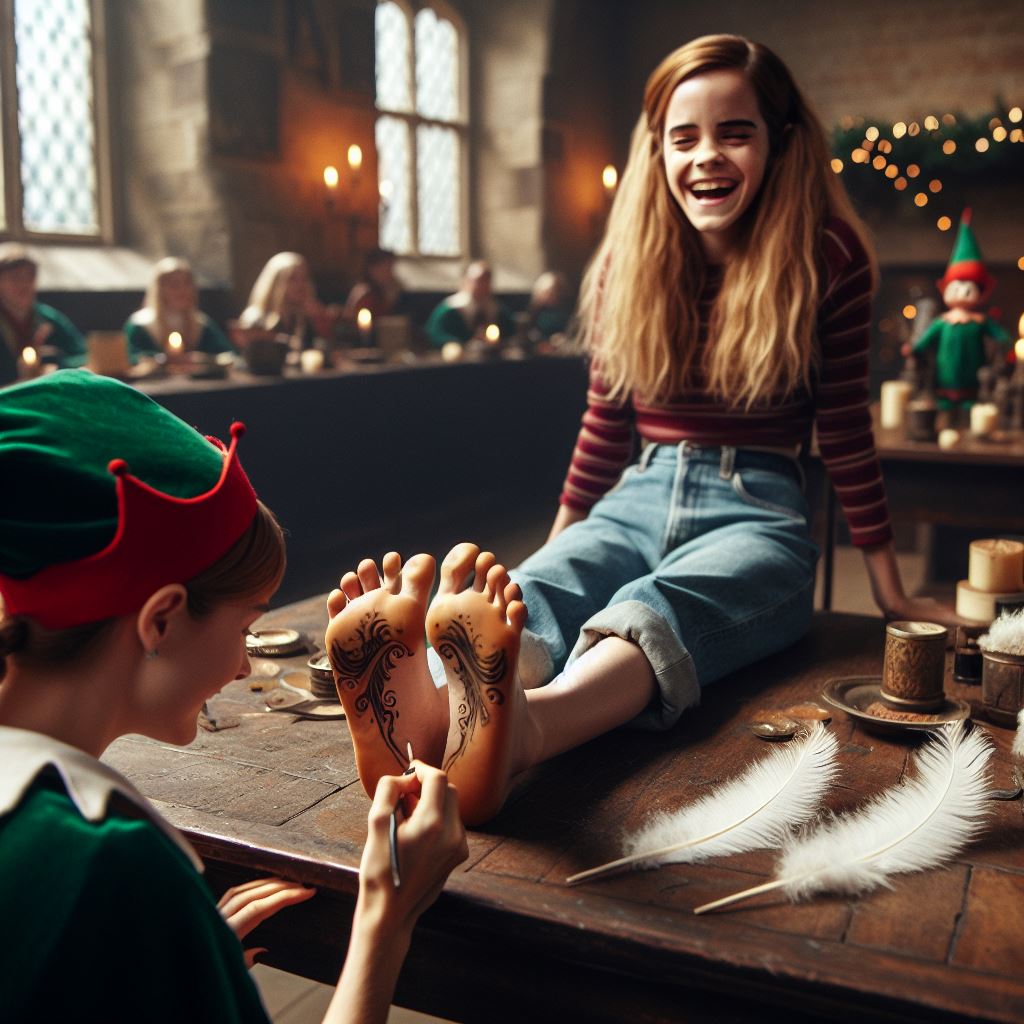 Hermione Granger Tickled Silly By T Science On Deviantart
