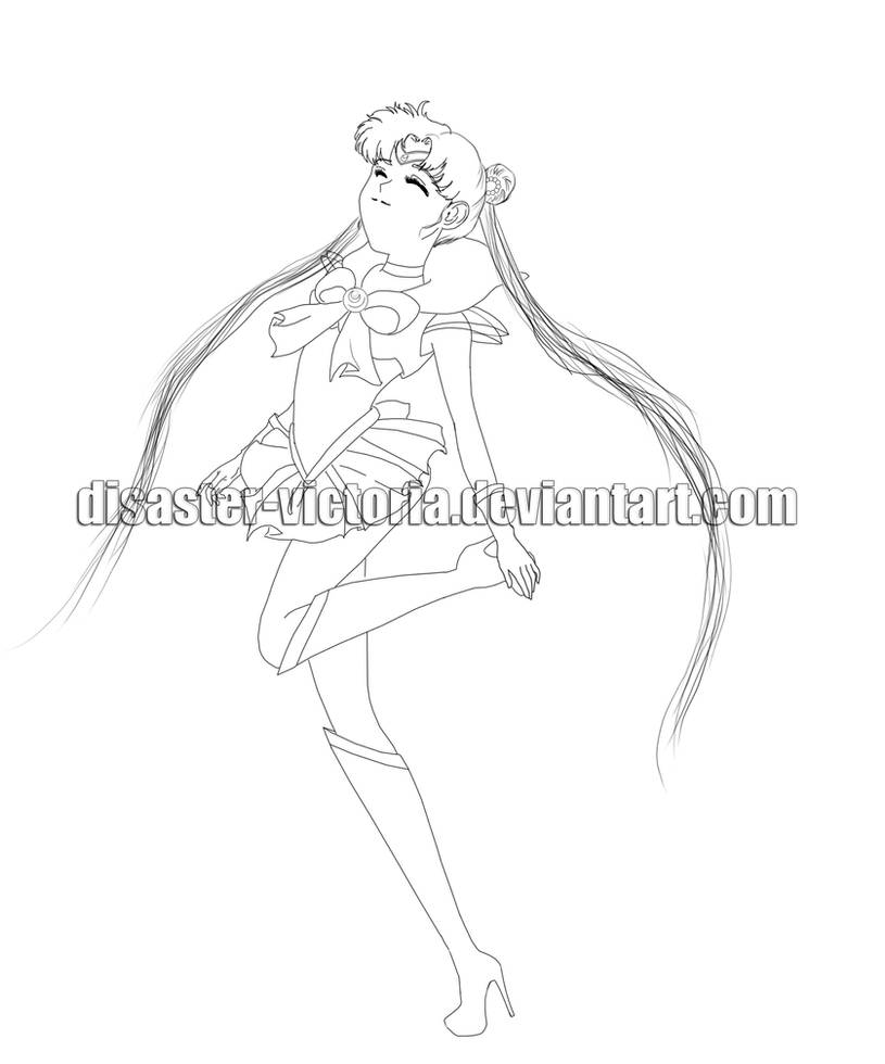 Sailor Moon Sketch By Disaster Victoria On Deviantart