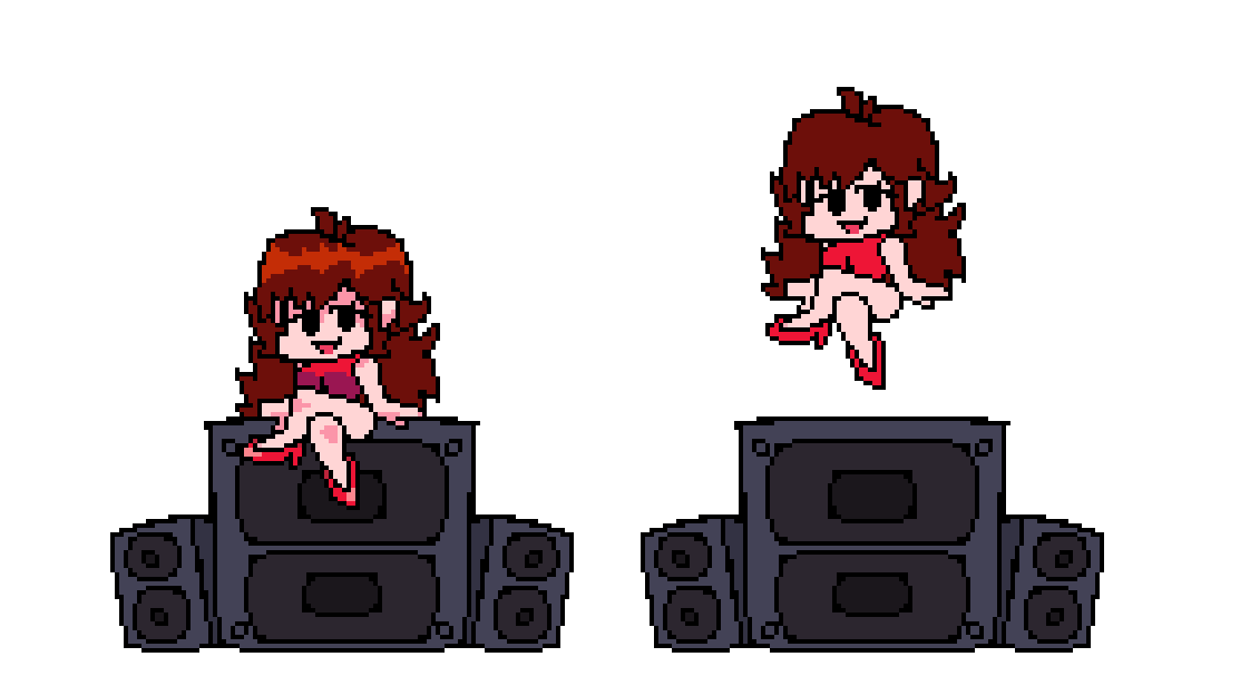 Friday Night Funkin Girlfriend Sprites V2 By Nsei1903 On Deviantart